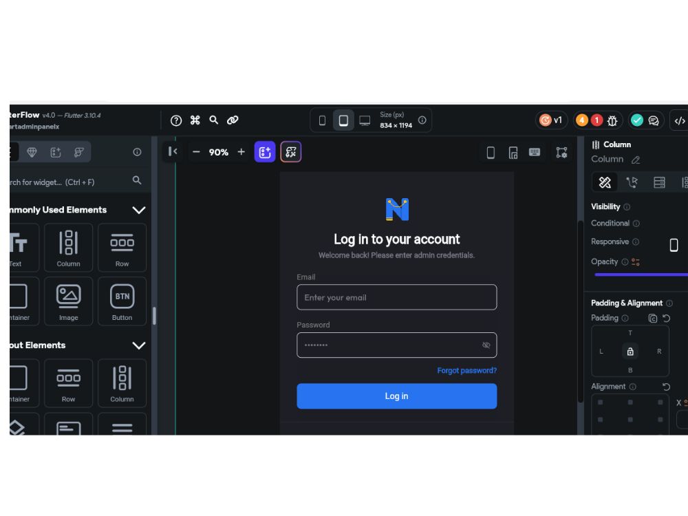 A user-friendly and responsive app with Flutterflow development | Upwork