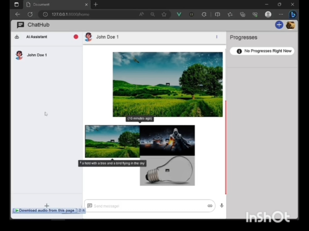 Advanced ChatApp with advanced Ml algorithms implemented | Upwork