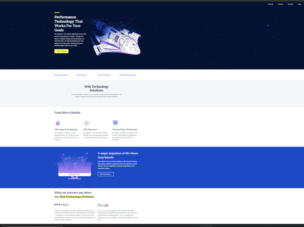 A fast dynamic website made in Reactjs, | Upwork