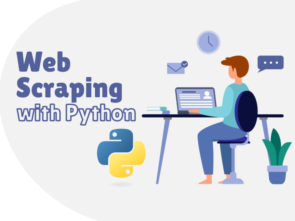 All scraped data in the desired format. | Upwork