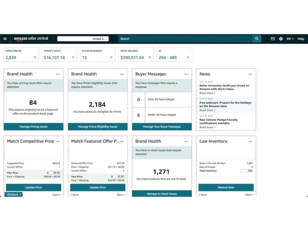 Managed a to z amazon seller store with 2 step dropshipping or pl | Upwork