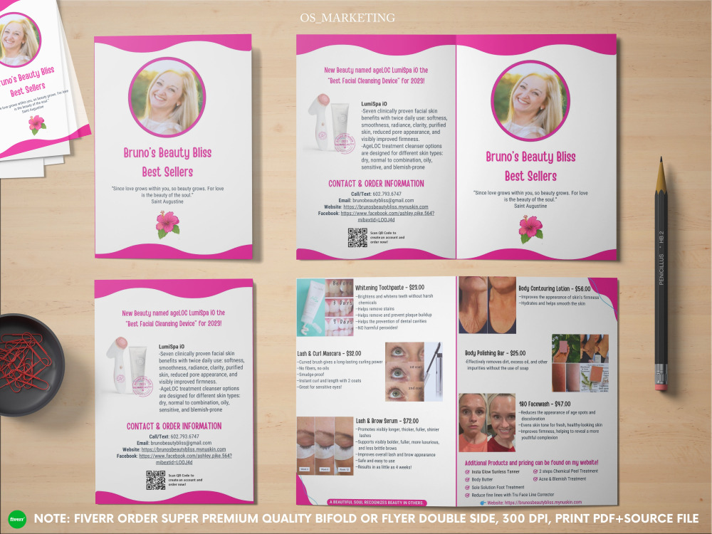 Professional brochure/Bifold and Trifold design for your business. | Upwork