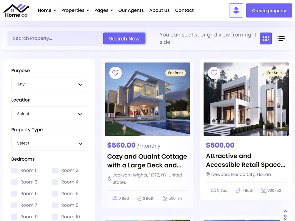 Real Estate Directory Listing Laravel Script with Admin & Agent portal. | Upwork