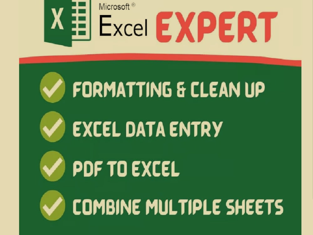 Excel Data Entry Cleaning And Formatting Service Upwork