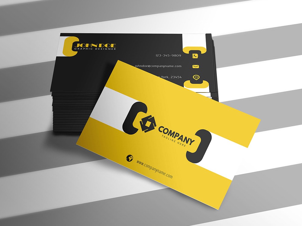 Creative business card or visiting card with qr code | Upwork