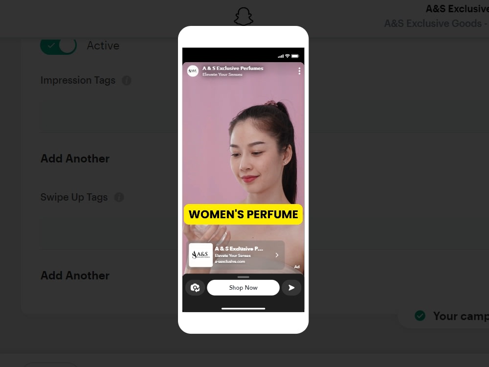 An optimized Snapchat ads campaign | Snapchat ad | Snapchat ad manager | Upwork