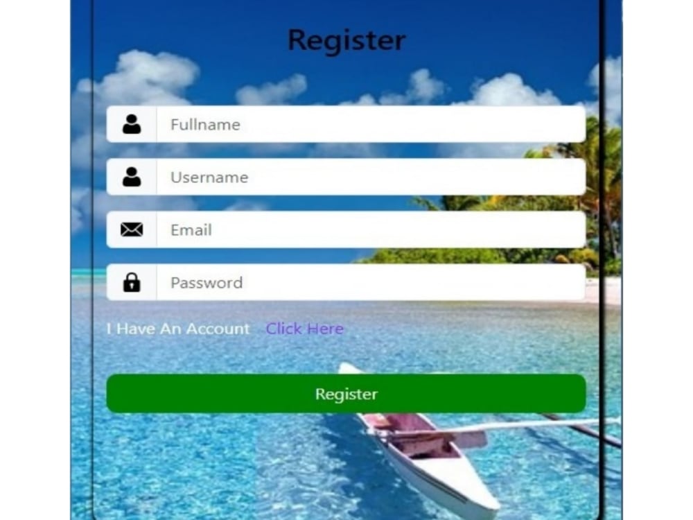 A fantastic login and register pages | Upwork