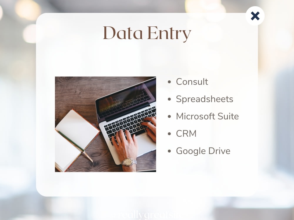 Data Entry or CRM Management | Upwork