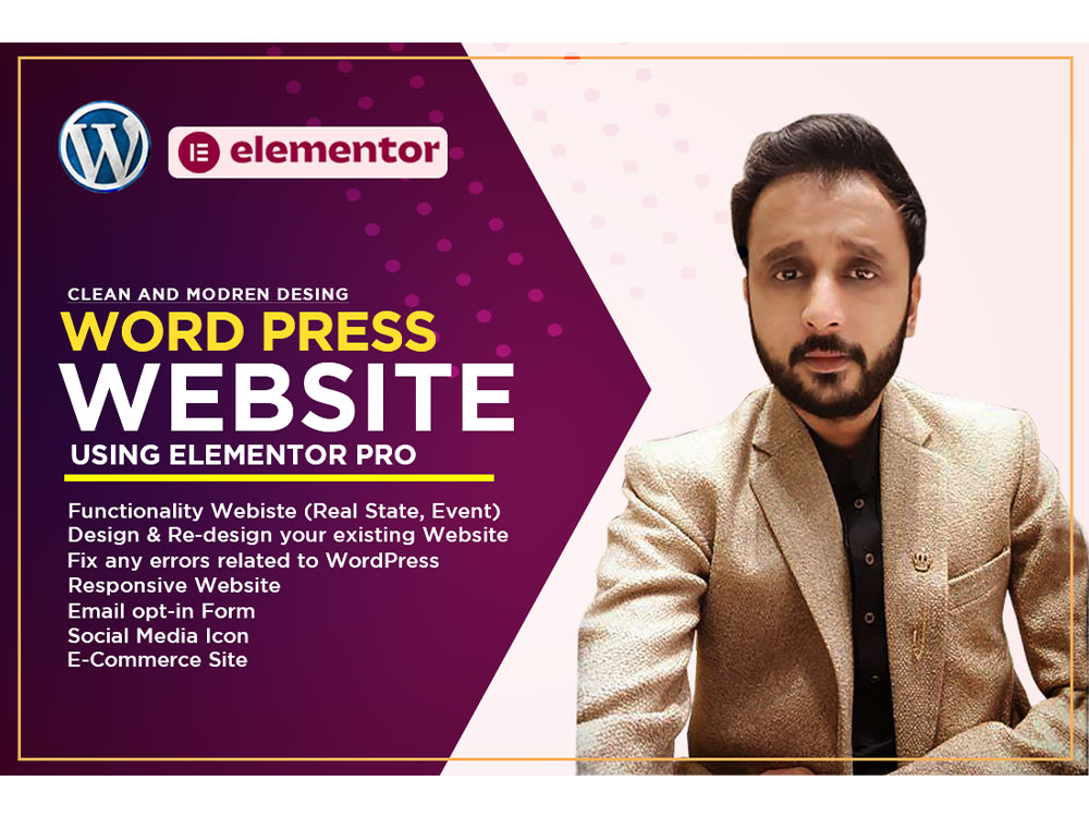 Design Wordpress Website Using Elementor Pro Upwork