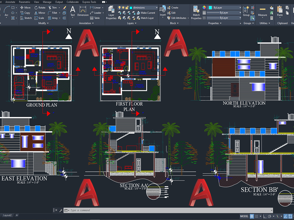 Creative 2d floor plans design proposals for your site | Upwork