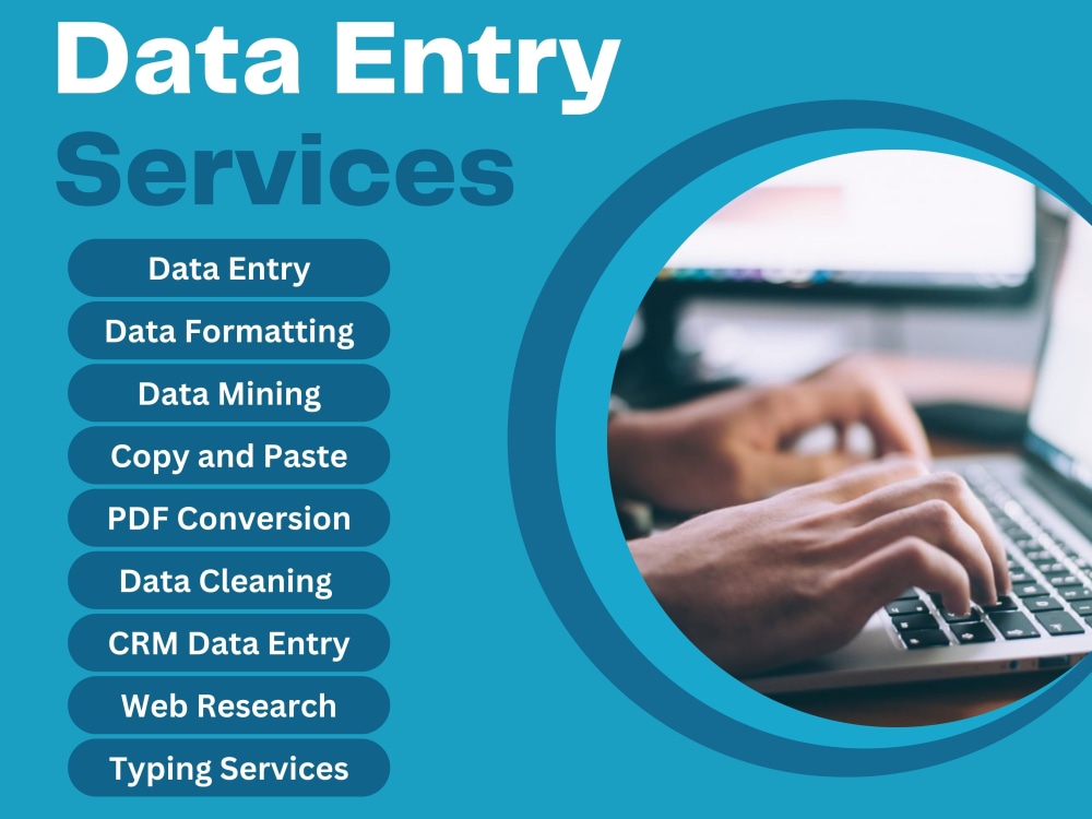 Data Entry, Web Research, Data Formatting, and Typing Services | Upwork