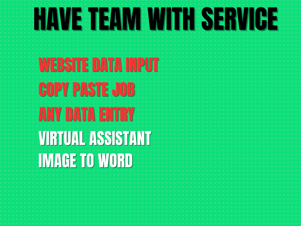 Professional & Quick Data Entry Services with 100% Accuracy | Upwork