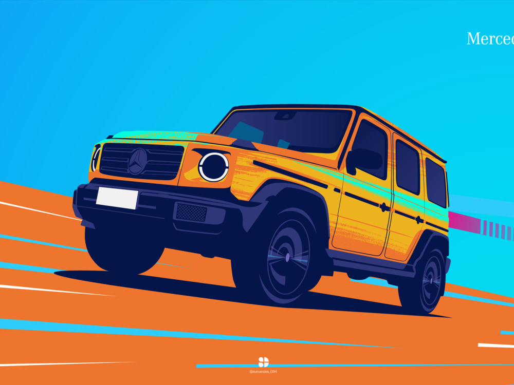 Awesome automotive / car illustration | Upwork