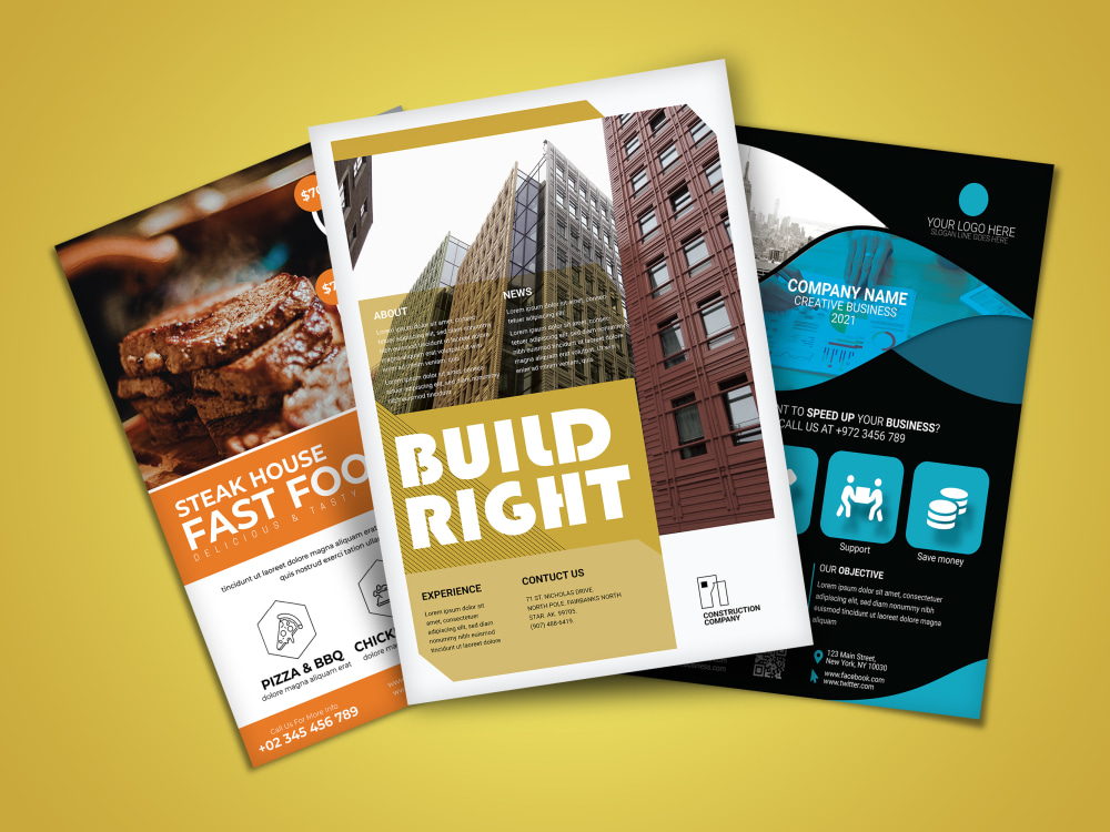 Creative flyer and marketing materials | Upwork