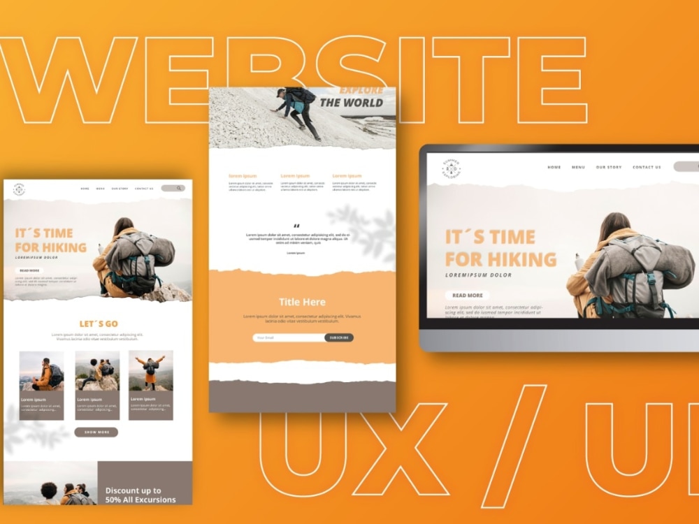 Awesome and modern mobile and web app UI UX with Figma | Upwork