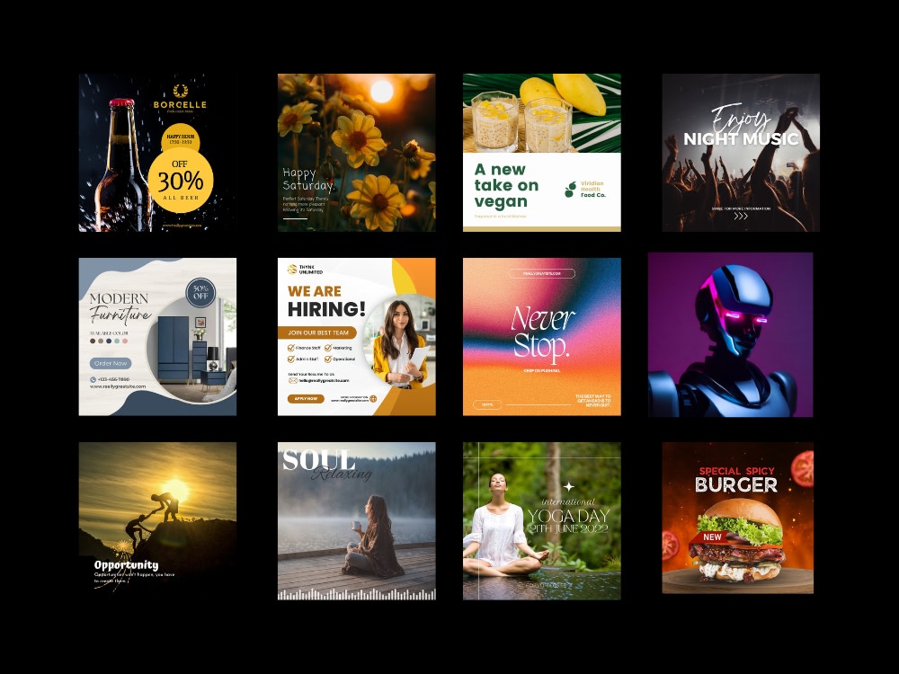 Unbelievable social media post design on canva pro | Upwork
