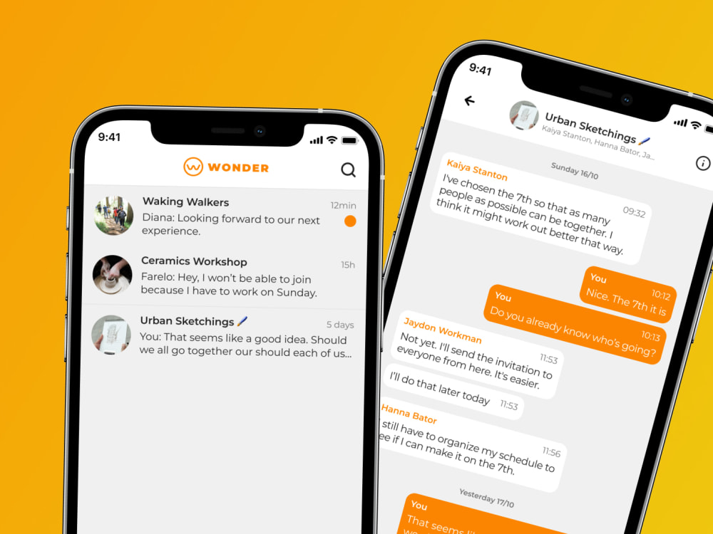 A thorough messaging app with all the necessary features for your users ...
