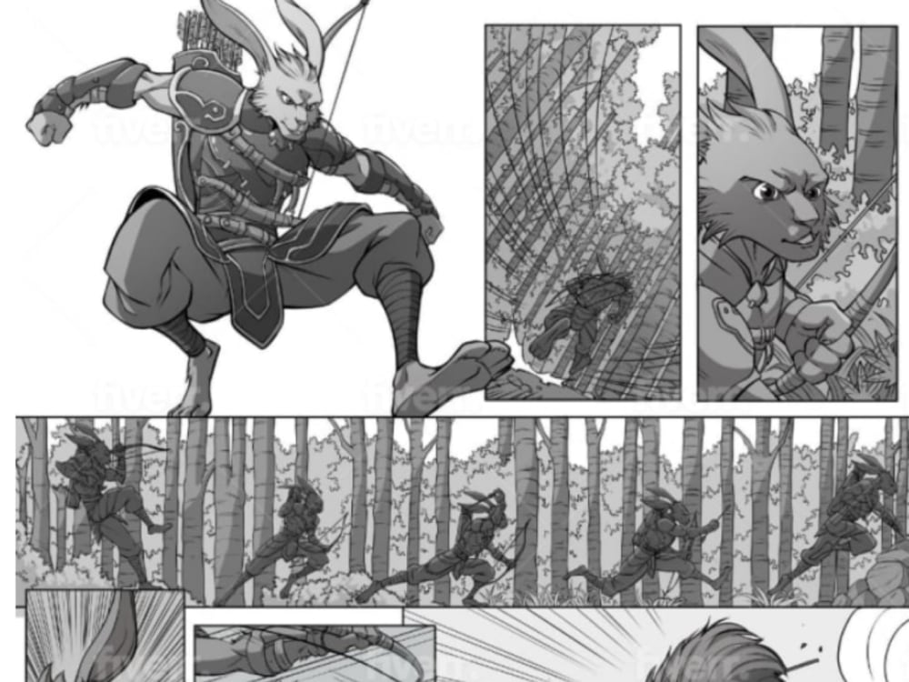 Anime manga storyboard, manga art, comic art comic illustration anime ...