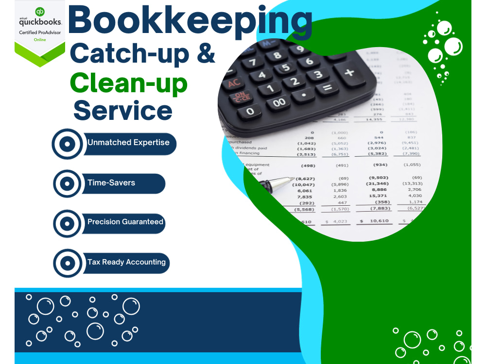 Expert Catch-Up and Clean-Up Bookkeeping and Bank Reconciliation | Upwork