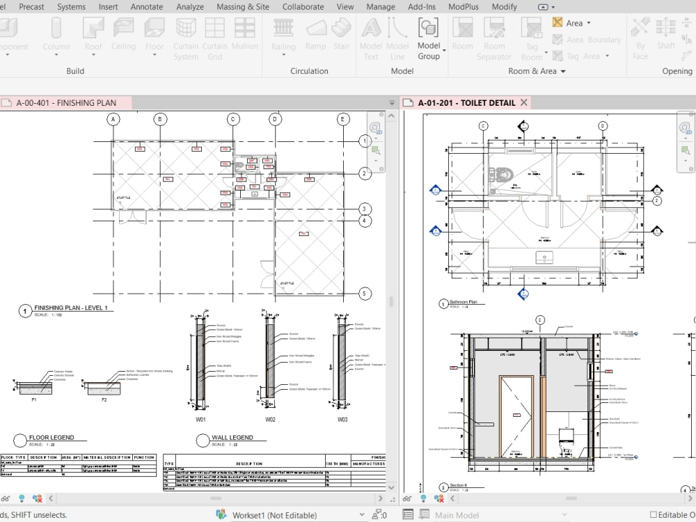 Architectural drawings with Revit | Upwork