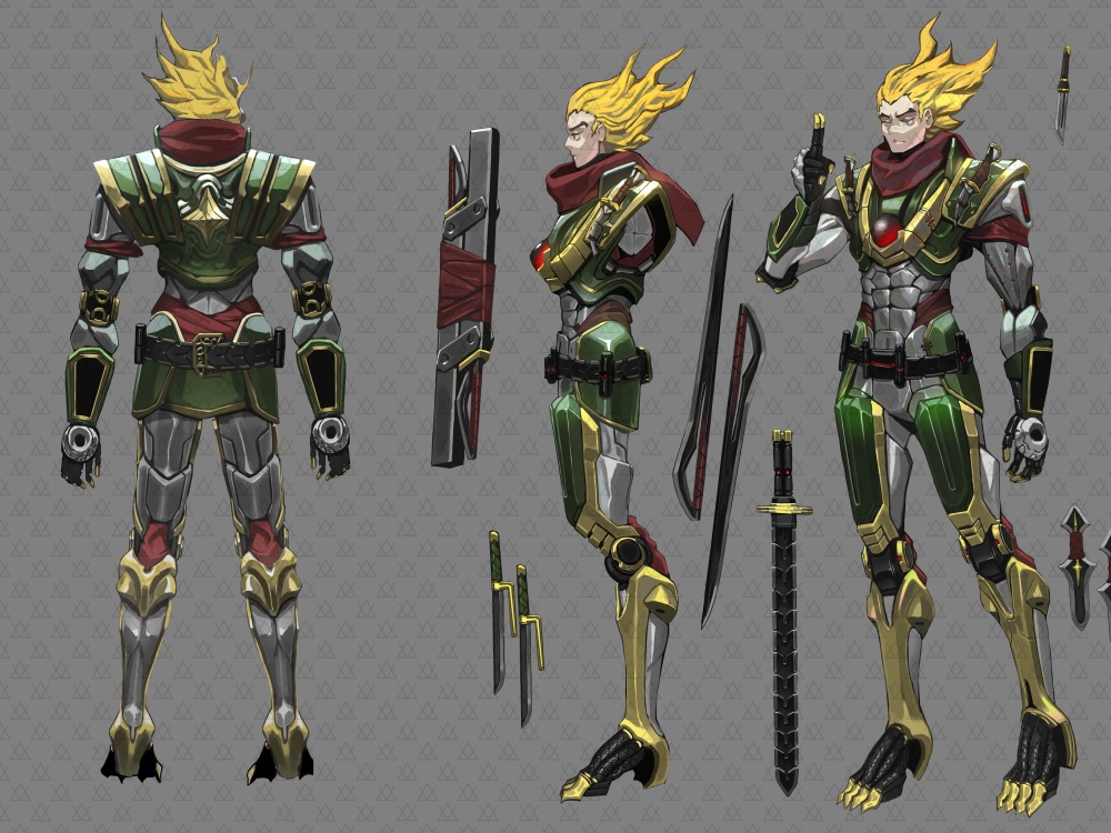 A Character Sheet Design with Anime Style | Upwork