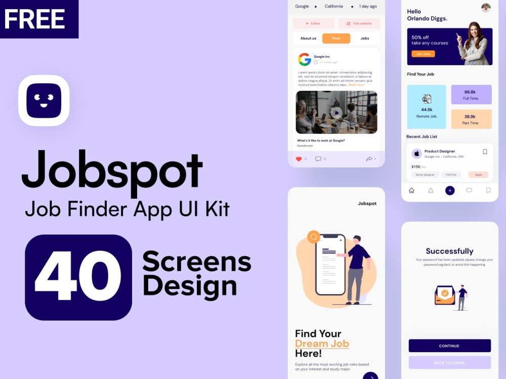 JobSpot {Job Finder App} | Upwork