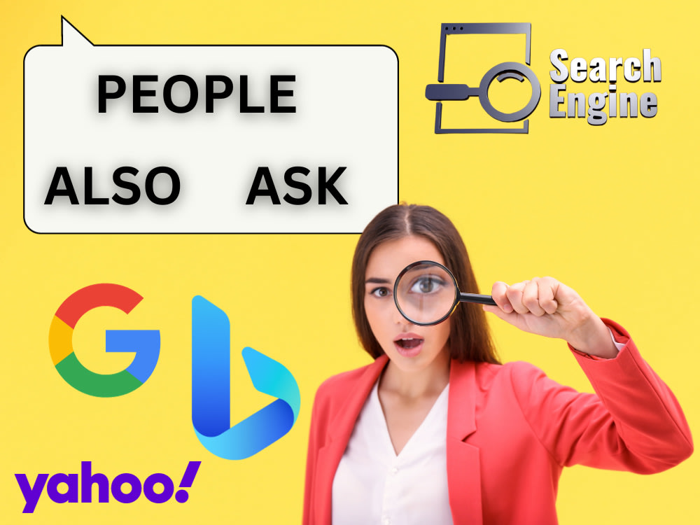 Google Bing Yahoo SERPs for People Also Ask Questions and Answers | Upwork