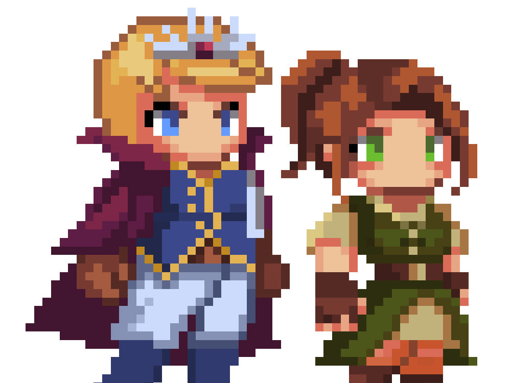 Cute pixel character with animation | Upwork