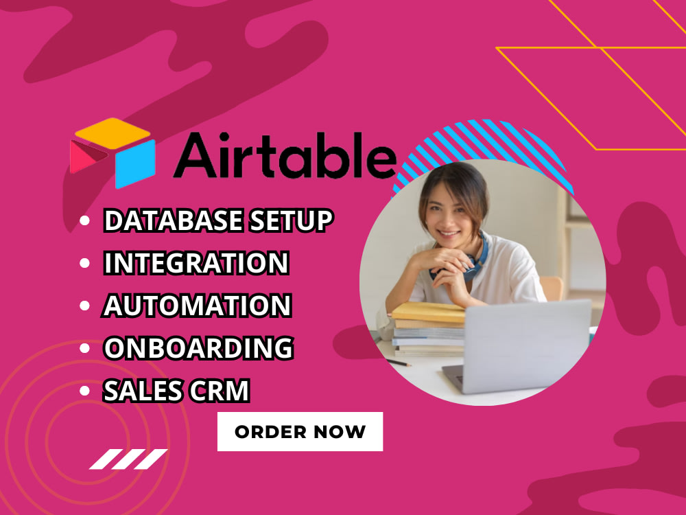 Airtable Database Airtable Automation With Zapier Upwork