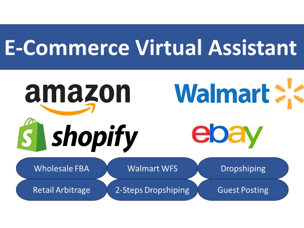 Expert e-Commerce Virtual Assistant Specialist for Amazon, Walmart ...