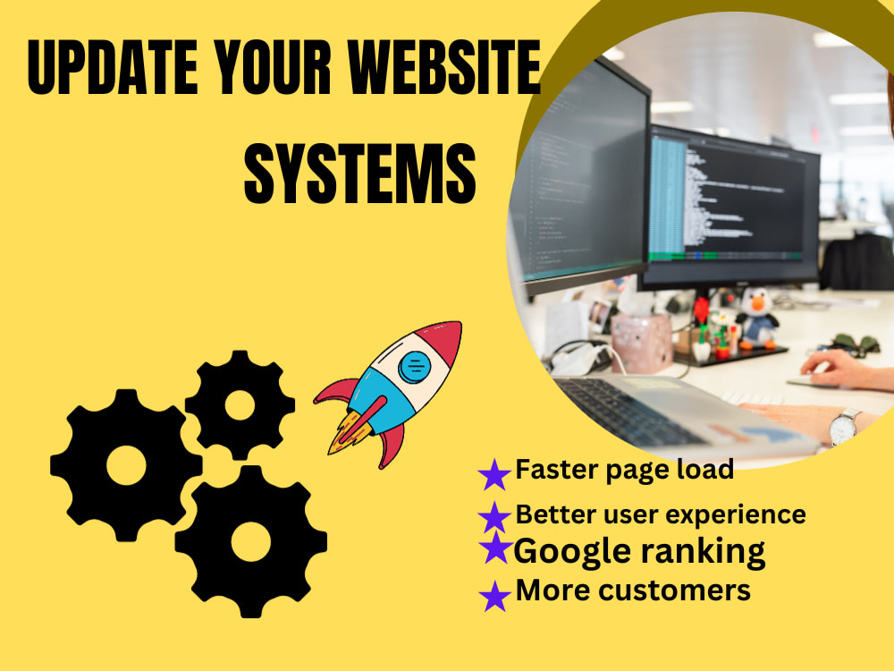 An update in your website| Redesign website| Upgrade Website | Upwork