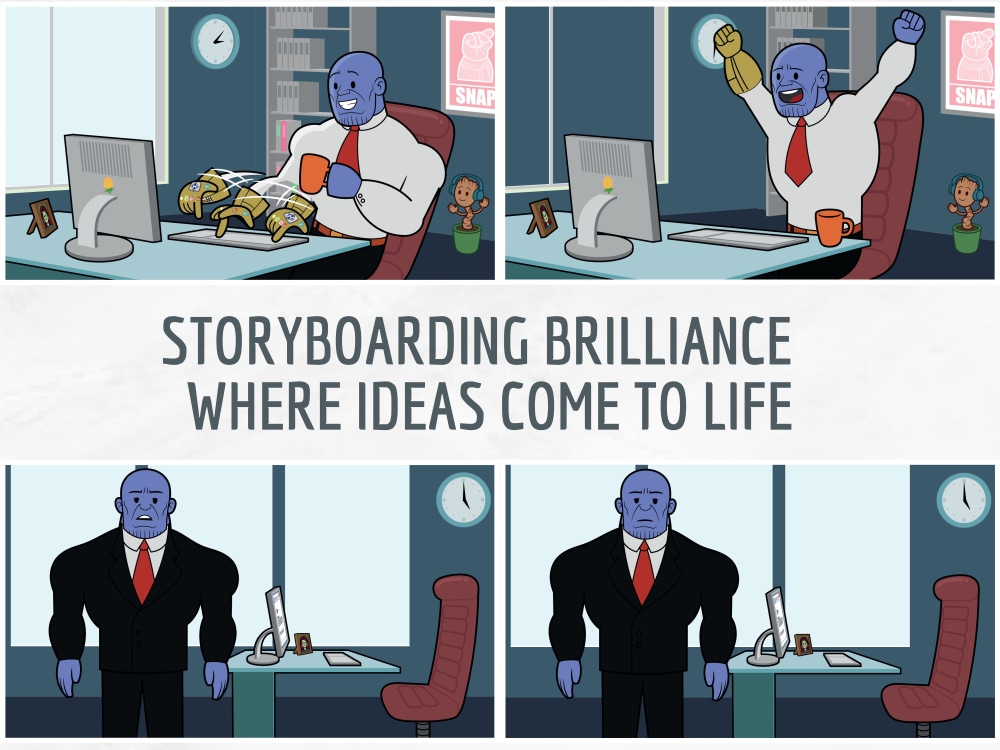 Storyboard for Film, Animation, TV | Custom Illustrations & Design ...