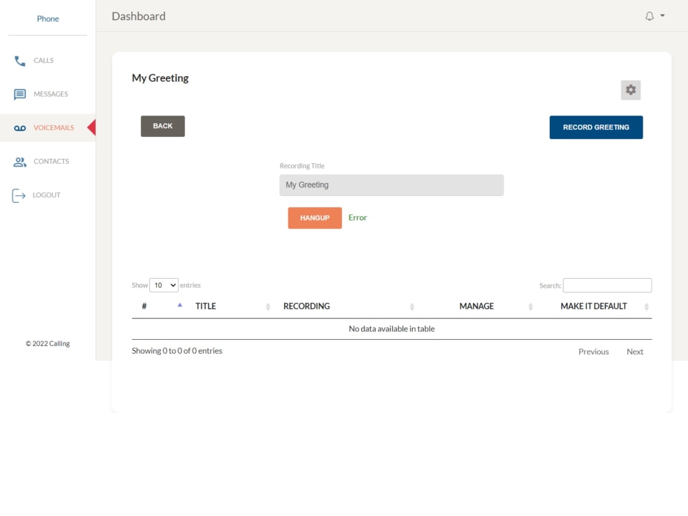 An VOIP Application that helps browser inbound & outbound calls | Upwork