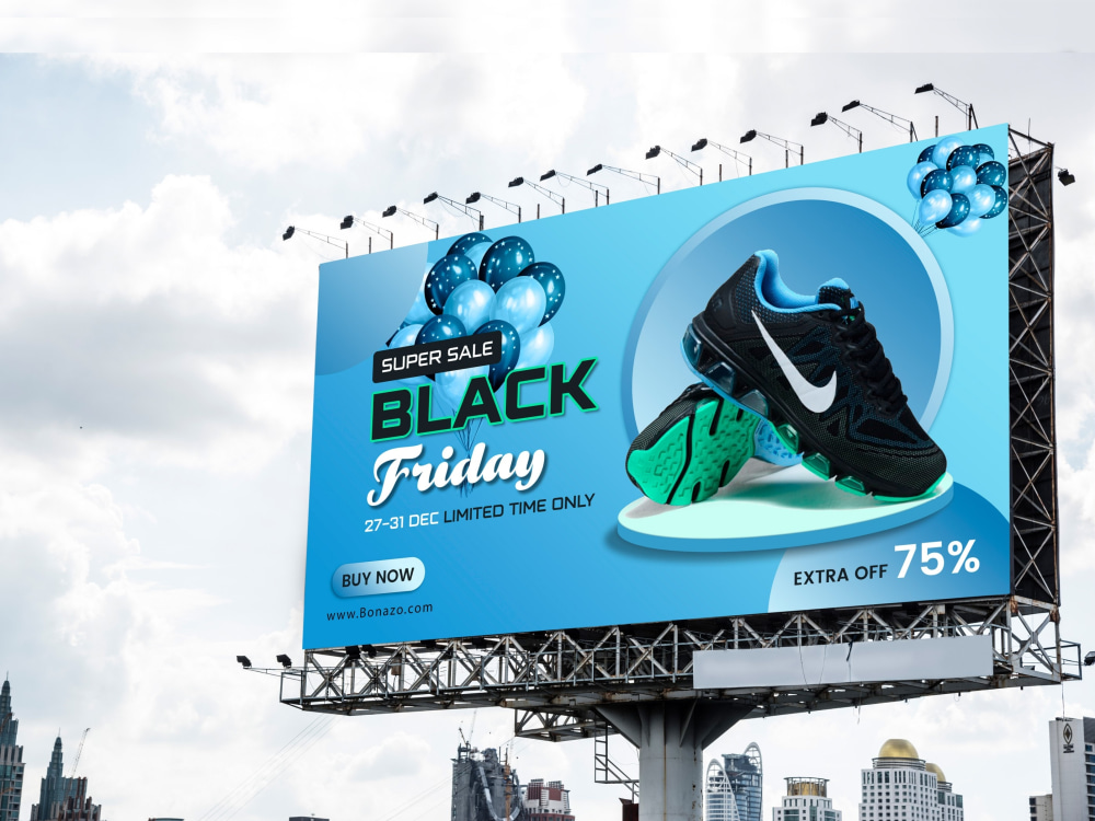 A unique and eye-catching banner, signage, billboard design | Upwork