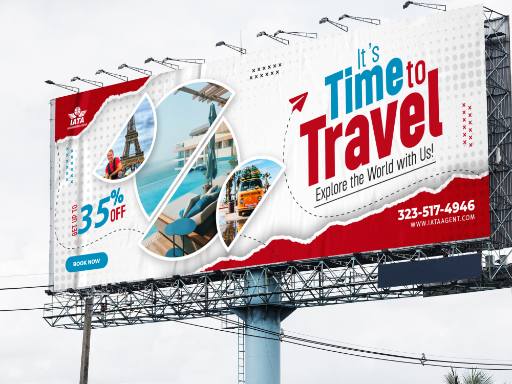 A unique and eye-catching banner, signage, billboard design | Upwork