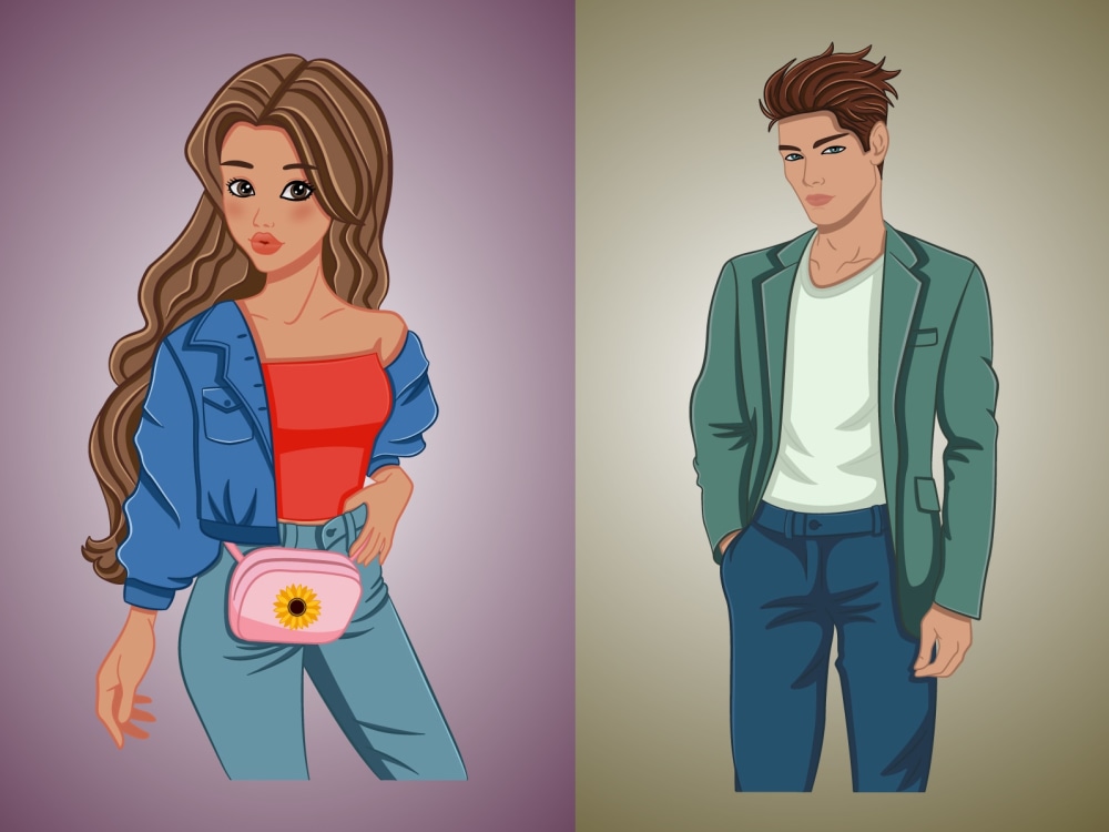 Receive unique cartoon characters or illustrations | Upwork