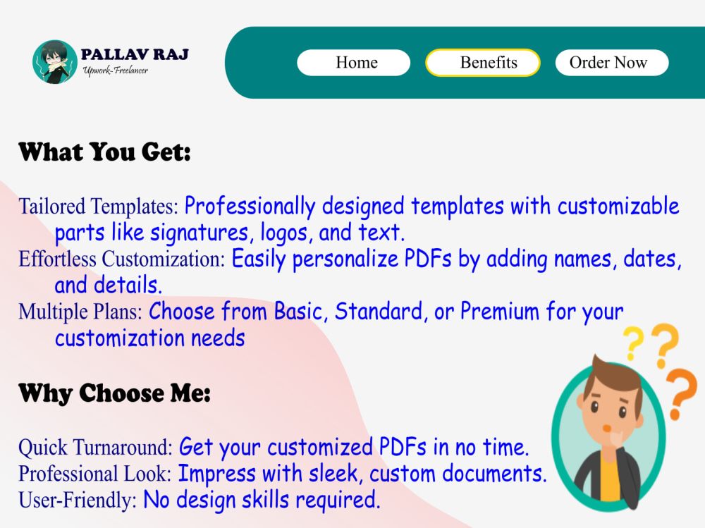 Dynamic PDFs: Turn Data into Multiple Document Type | Upwork