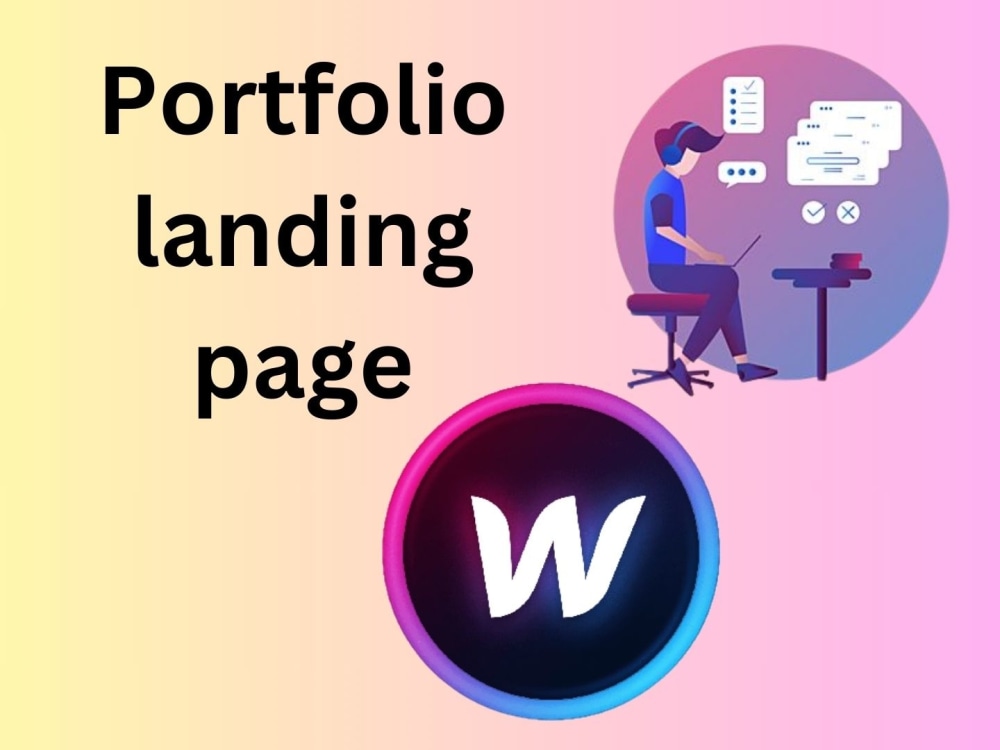 Create or recreate landing page in webflow, webflow website design | Upwork