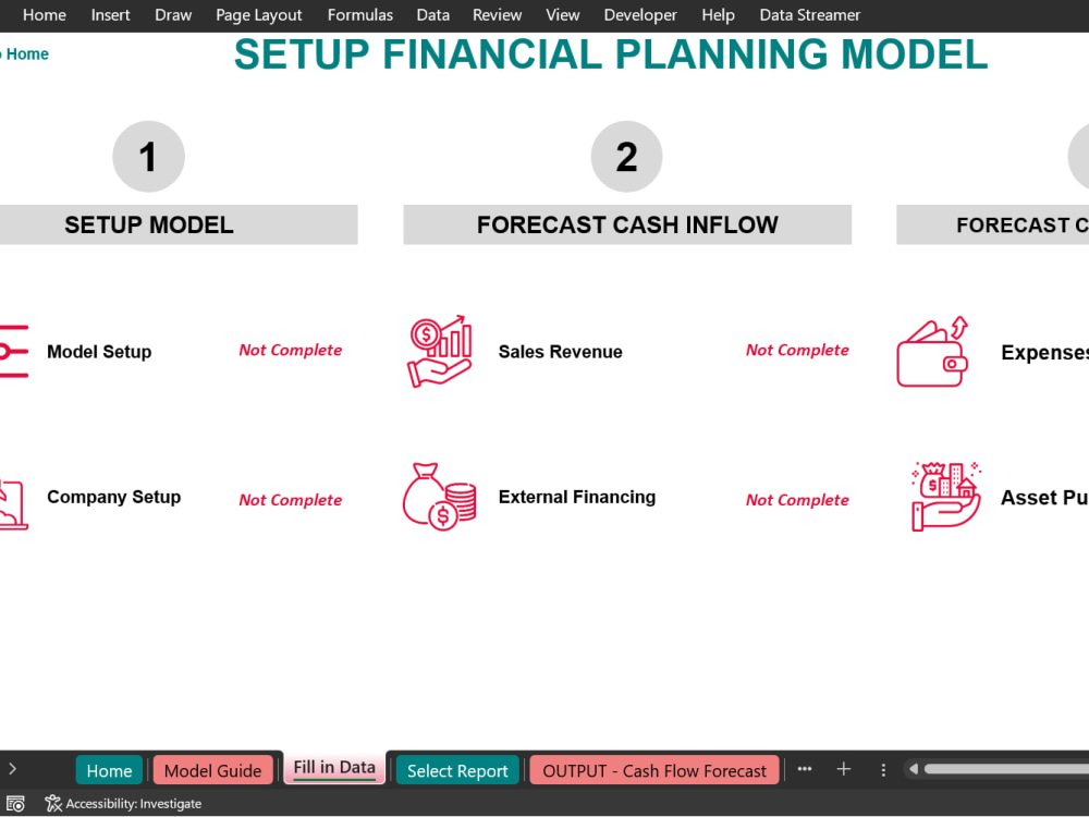 A financial planning model for your startup/small business | Upwork