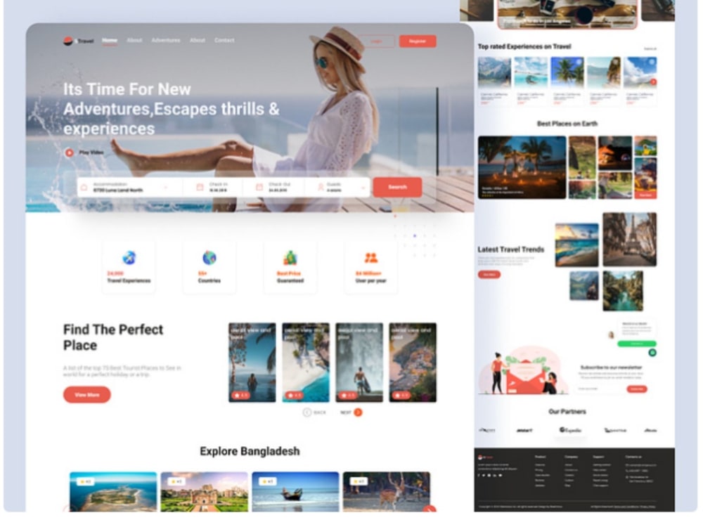 User-friendly frontend website or react js web page | Upwork