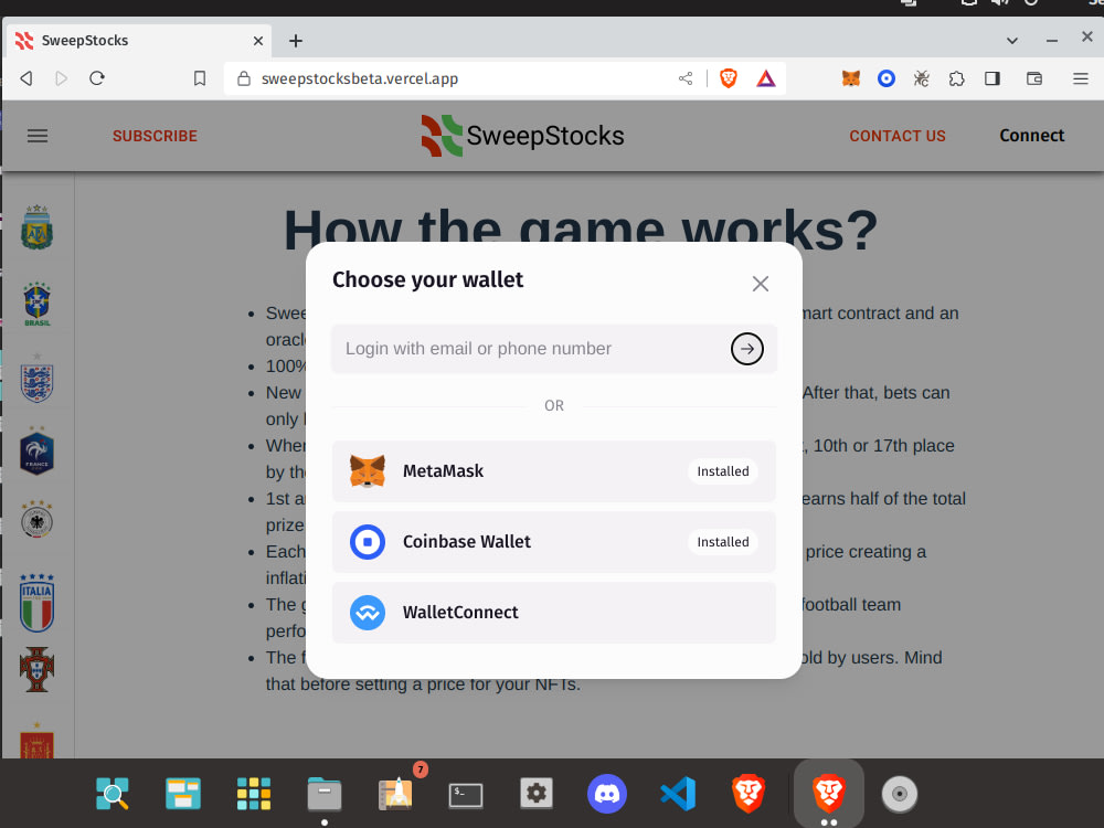 A complete web3 dapp with full functionality connected to real world events | Upwork