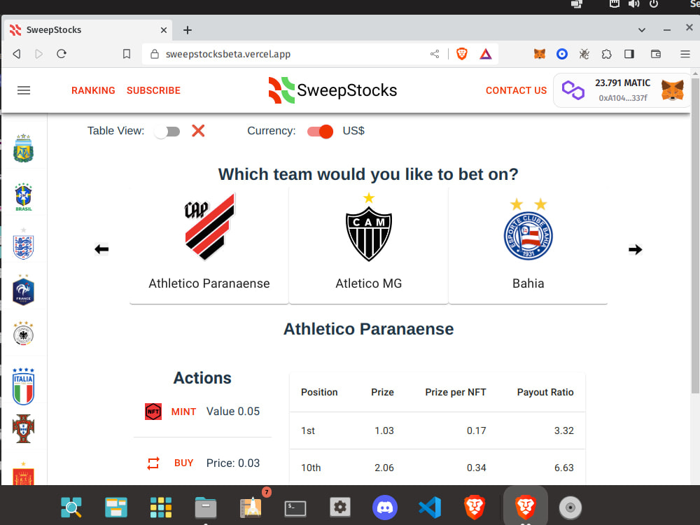 A complete web3 dapp with full functionality connected to real world events | Upwork
