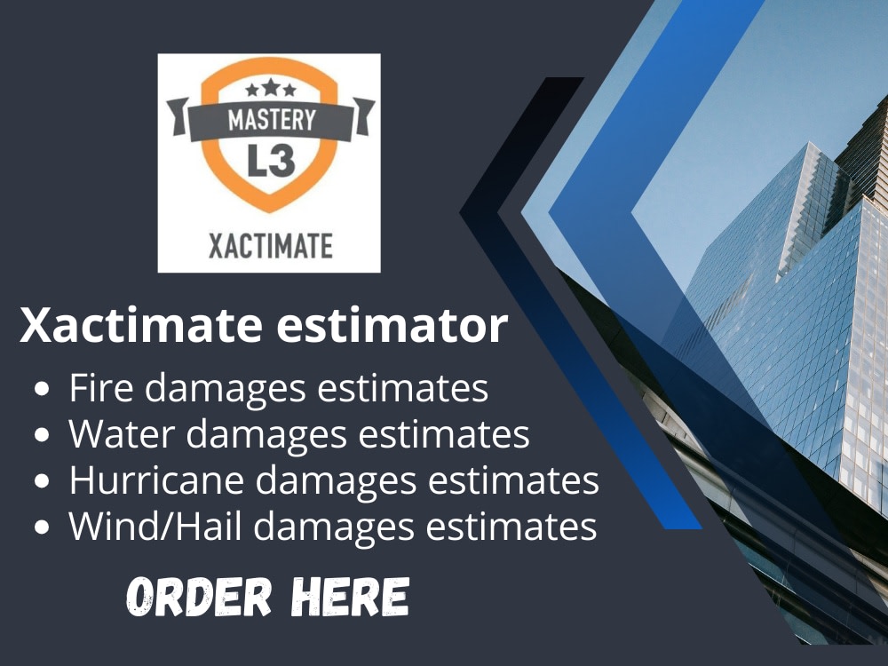 Xactimate estimate for your insurance claim | Upwork