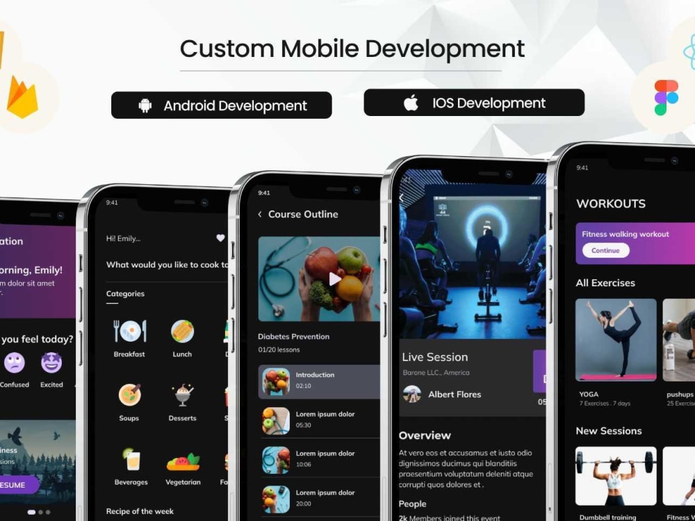 Mobile app UI/UX design | Upwork
