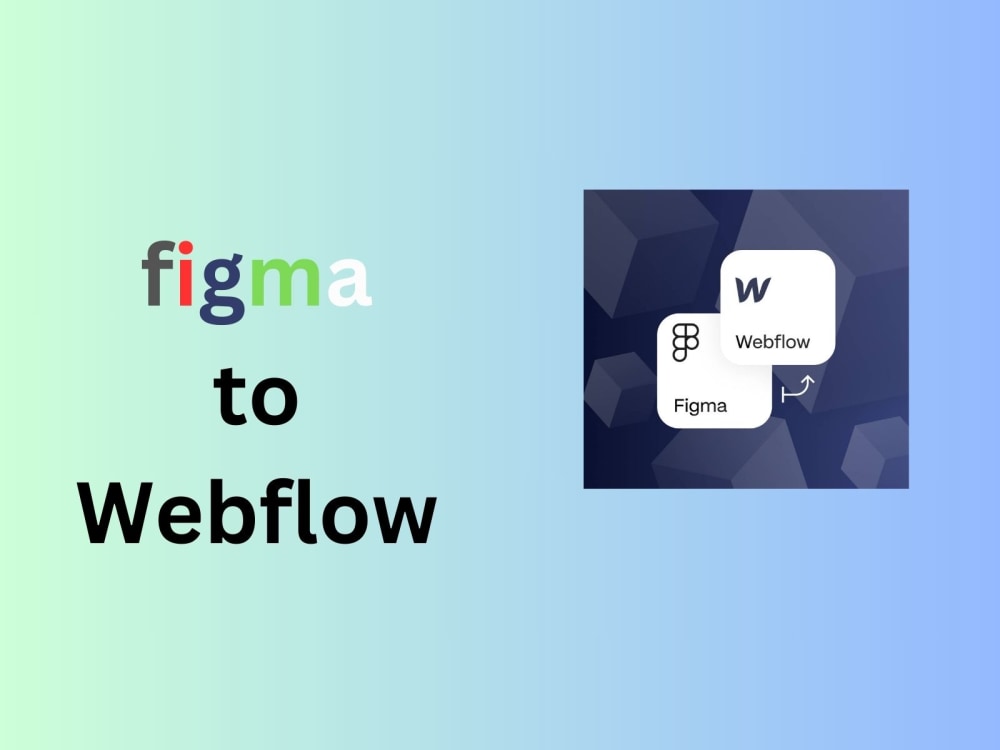 Convert figma to webflow, xd to webflow, webflow developer, webflow cms | Upwork