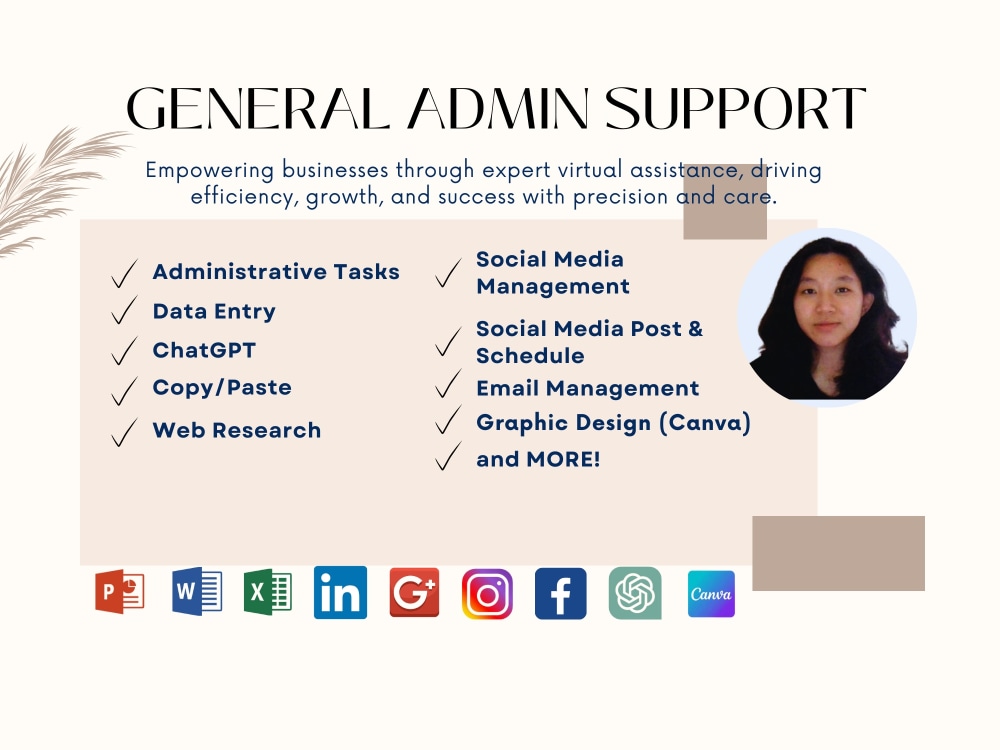 An Extraordinaire Administrative Support for Business Growth | Upwork