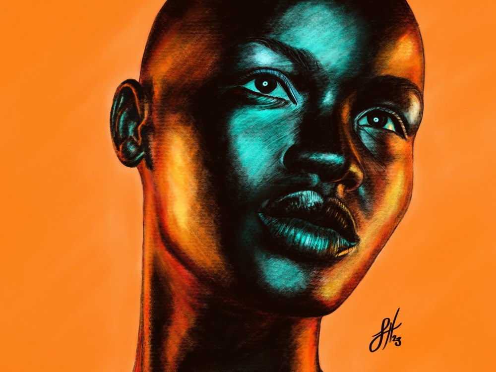 A unique pencil drawing portrait | Upwork
