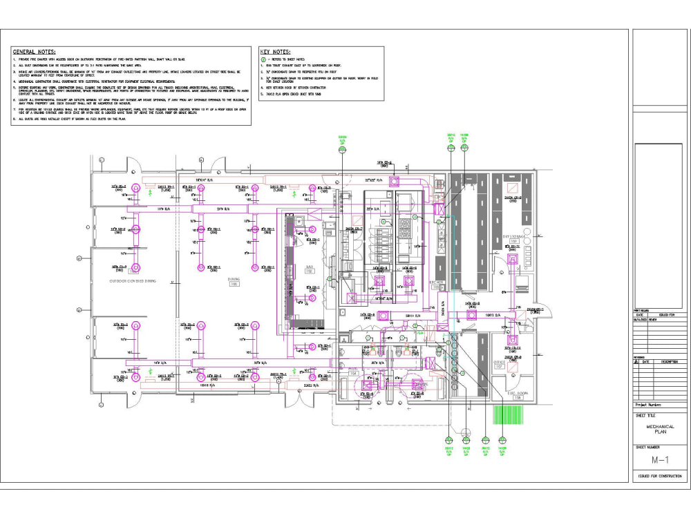 AutoCAD HVAC System Design Drawings Permit and HAP Load Calculations ...