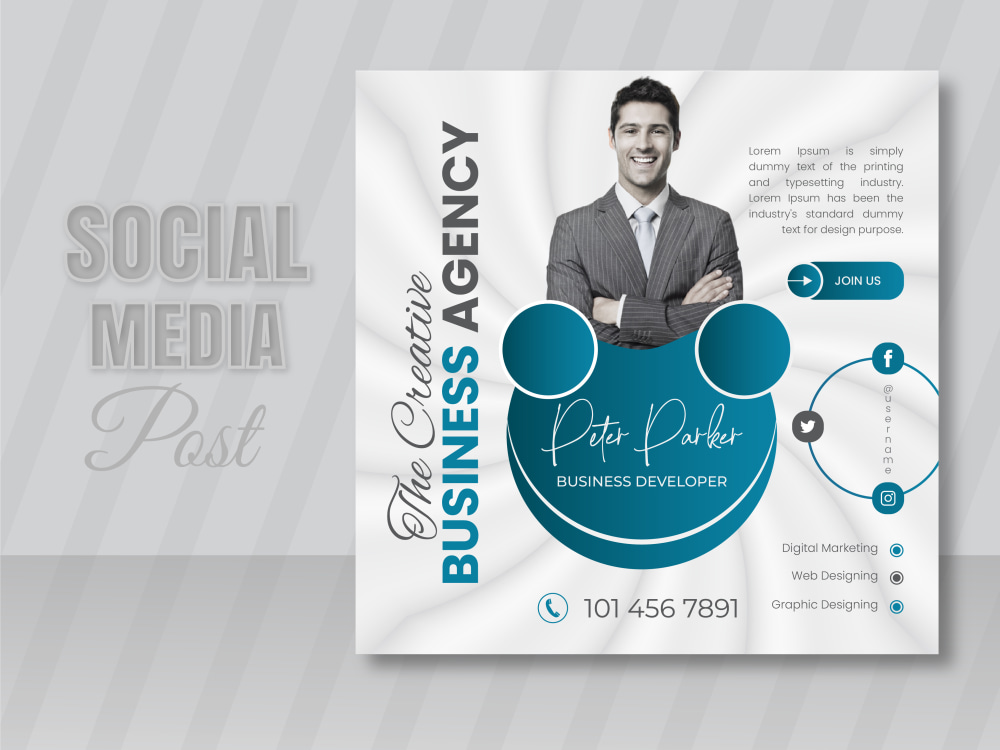 Social media post banner or Facebook ads cover and food menu design ...