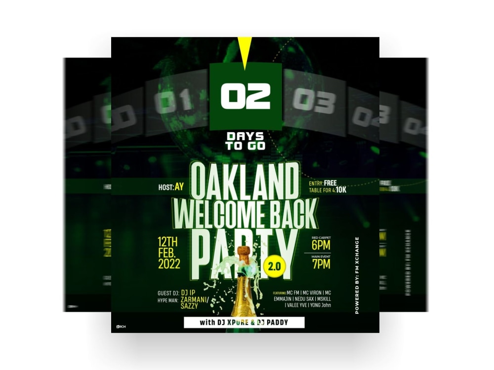 A Professional, Event Flyer / Poster Design | Upwork